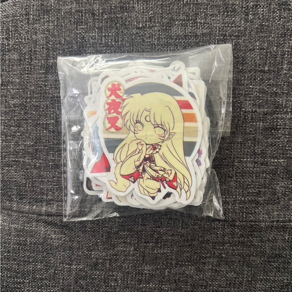No Brand | Accessories | Inuyasha 5 Pcs Anime Sticker Set Japanese ...